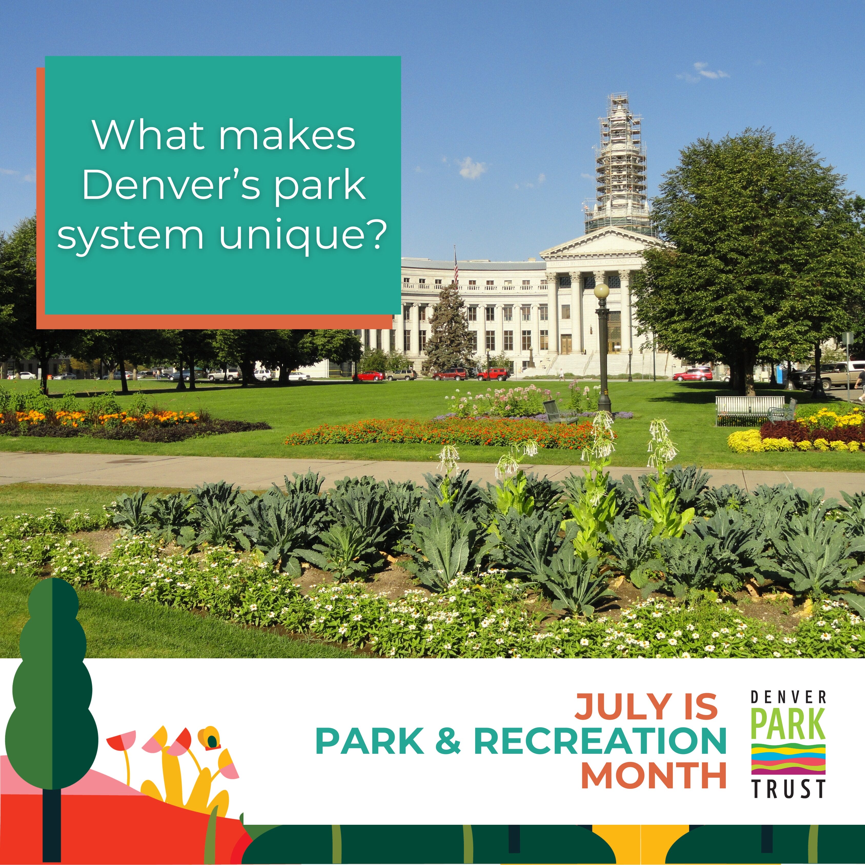 What makes Denver's park system unique? - Denver Park Trust